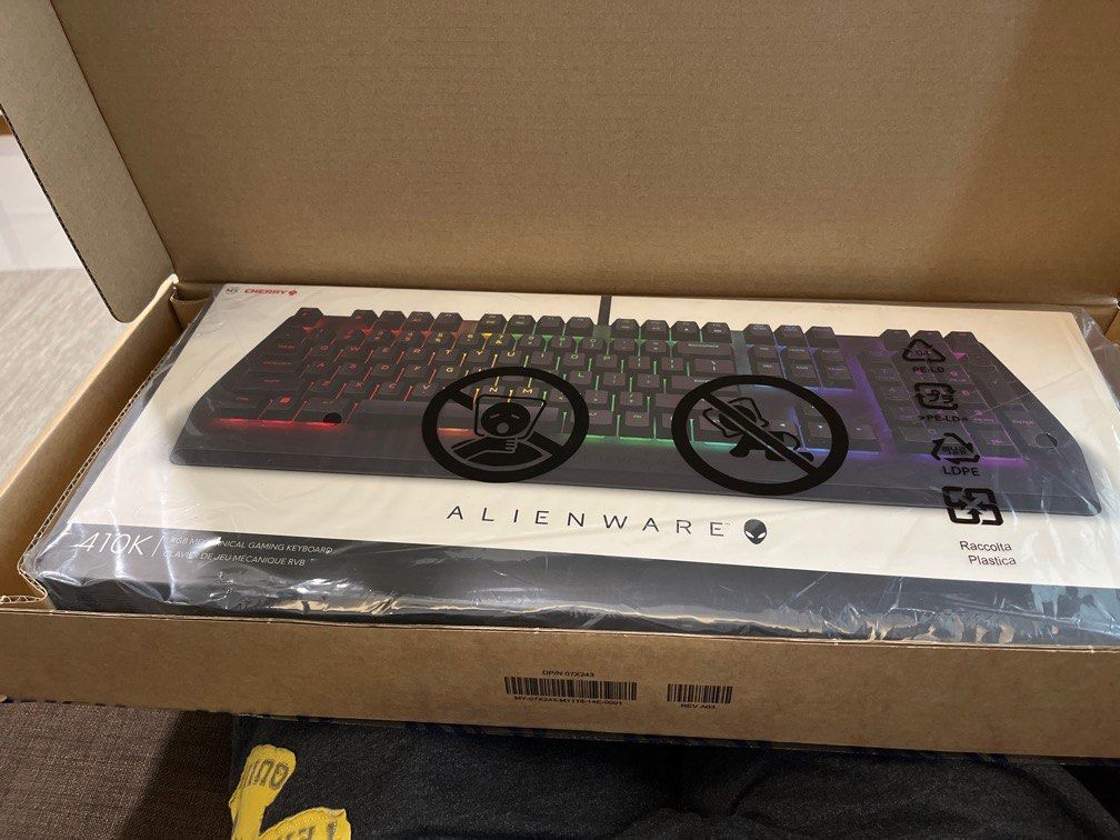 Alienware 410K RGB Mechanical Gaming Keyboard, Computers & Tech, Parts ...