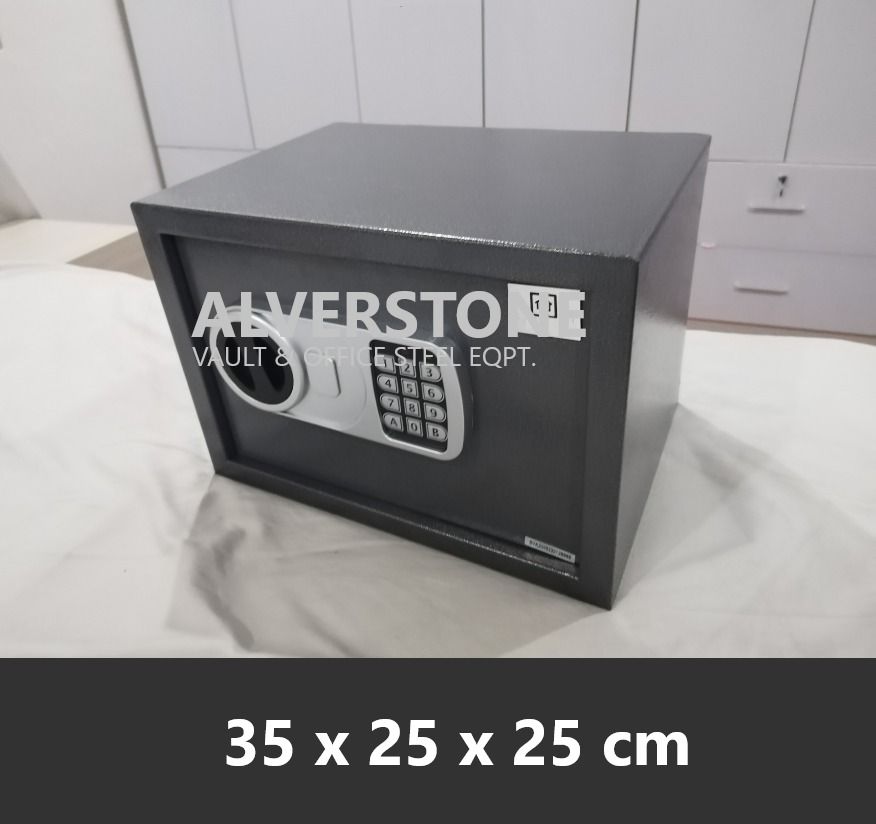 Alverstone Digital Safety Vault Digital Combination Lock with Key Lock ...