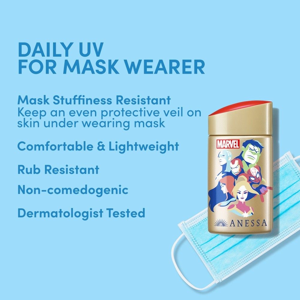Anessa limited edition marvel UV sunscreen, Beauty & Personal Care ...
