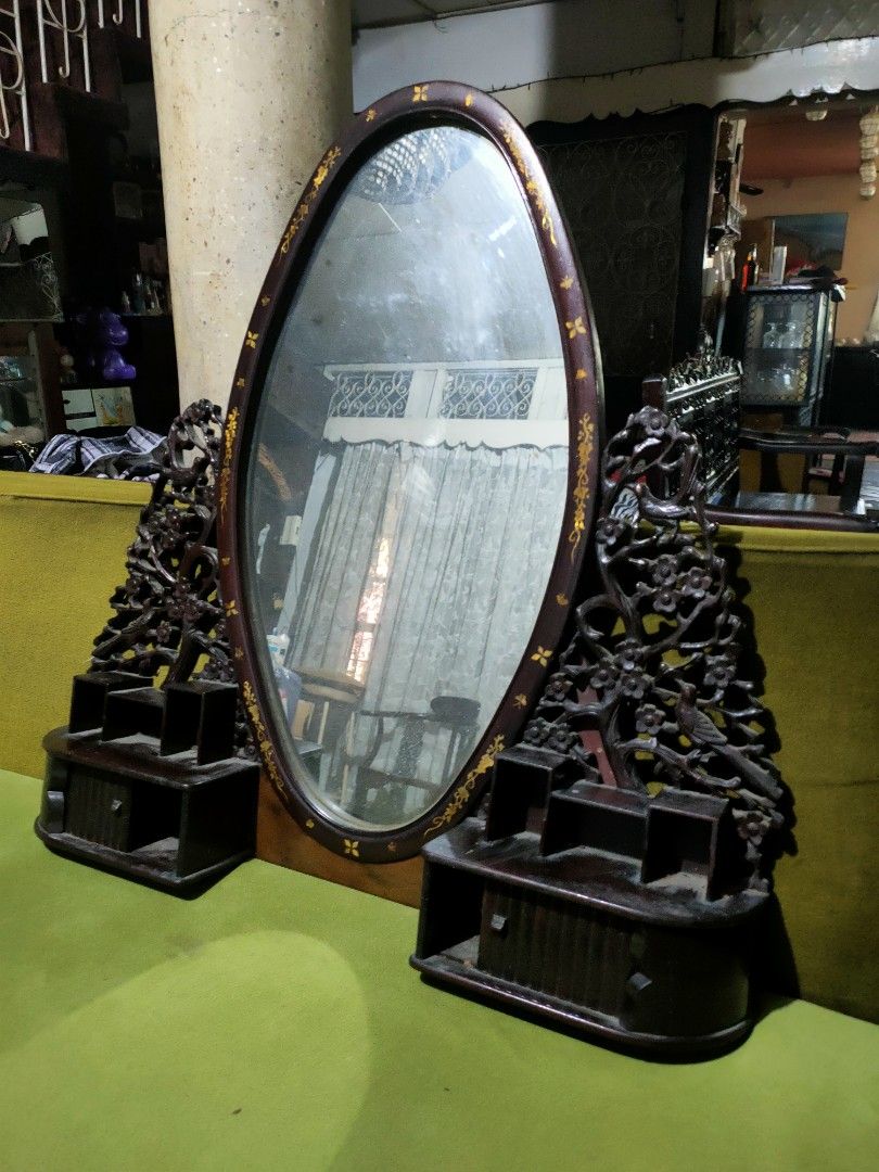 Antique Pakistan Dresser Mirror, Furniture & Home Living, Home Decor ...
