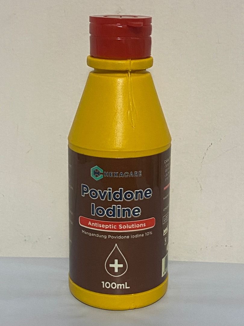 Antiseptic & Ointment : Hexacare Povidone Iodine 100ml, Schulke ...