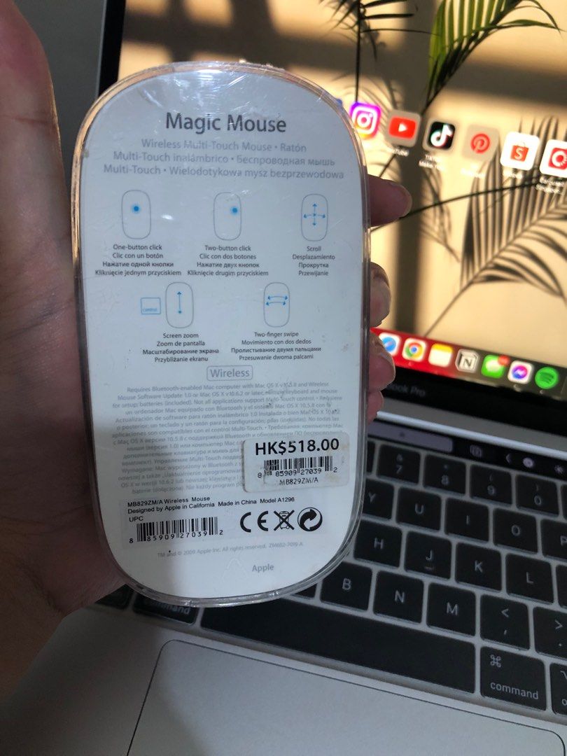 Apple 1st Gen Magic Mouse, Computers & Tech, Parts & Accessories, Mouse ...