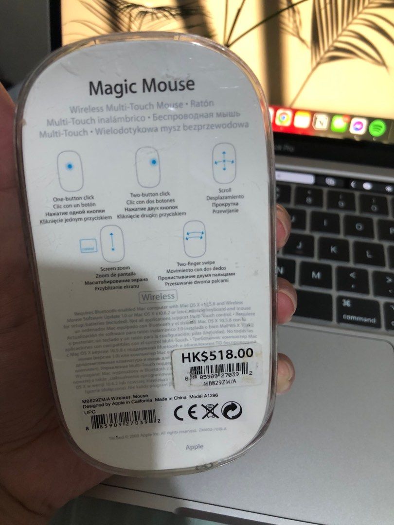 Apple 1st Gen Magic Mouse, Computers & Tech, Parts & Accessories, Mouse ...