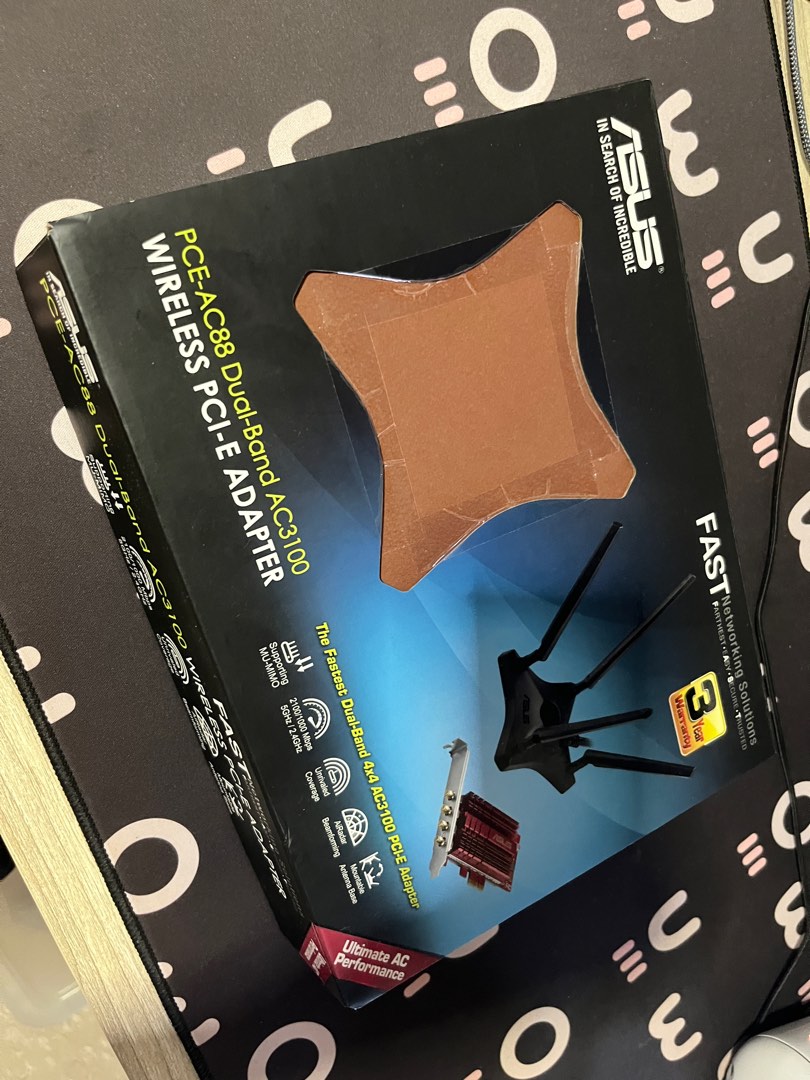 Asus PCE-AC88 AC3100, Computers & Tech, Parts & Accessories, Computer ...