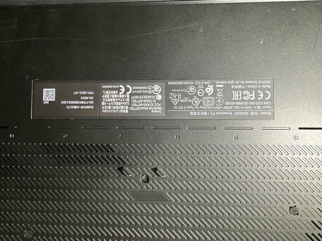 Asus Rog zephyrus M16 3070 Rtx, Computers & Tech, Laptops & Notebooks ...