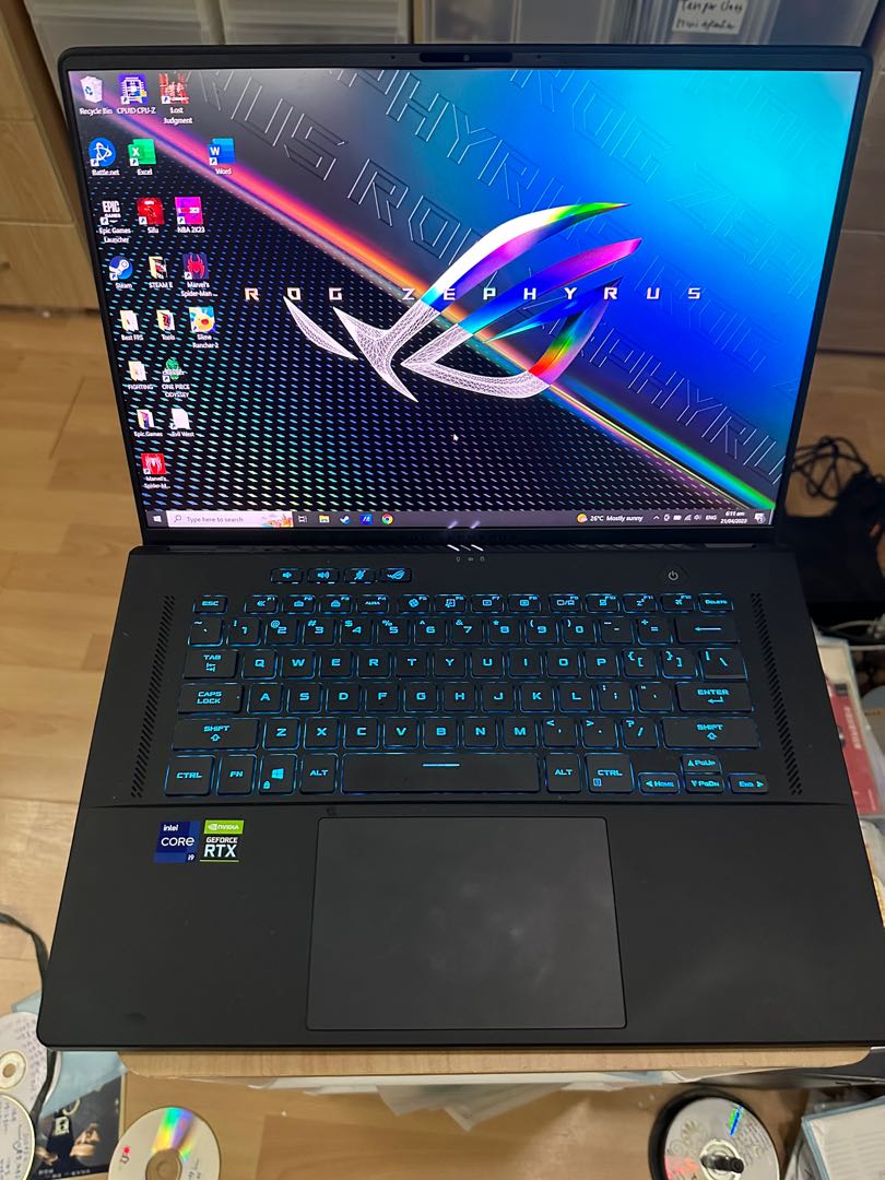 Asus Rog zephyrus M16 3070 Rtx, Computers & Tech, Laptops & Notebooks ...