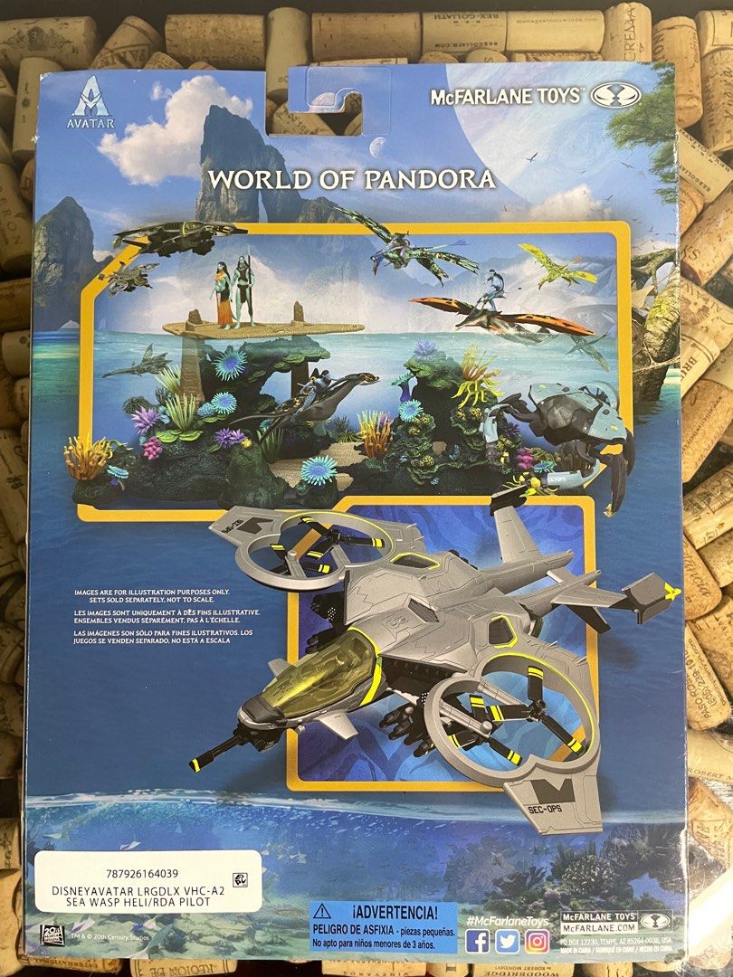 Avatar - Toy Figure - Ship - McFarlane RDA Seawasp - RDA Seawasp ...