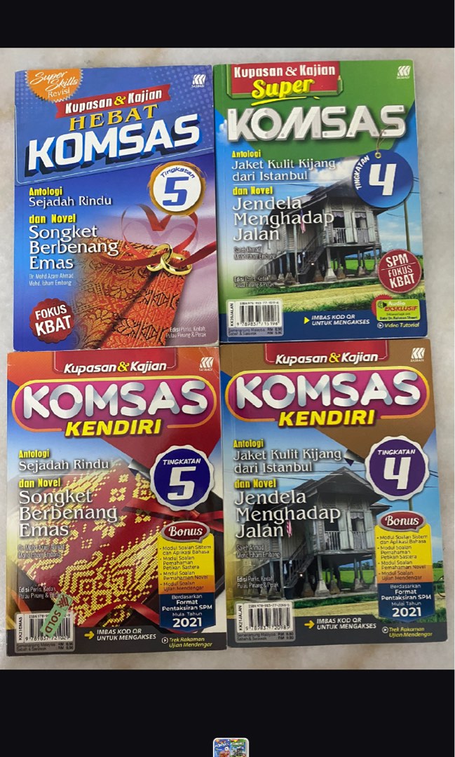 BAHASA MELAYU KOMSAS, Hobbies & Toys, Books & Magazines, Comics & Manga ...