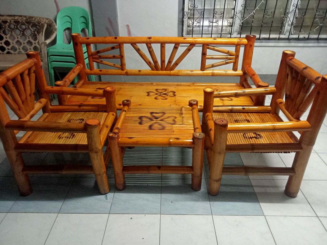 Bamboo Sala set on Carousell