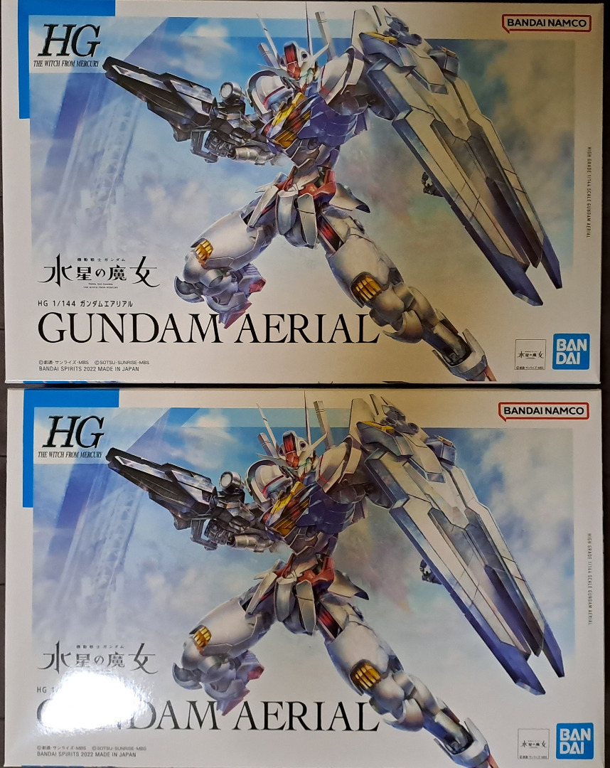 Bandai HG 1/144 Gundam Aerial, Hobbies & Toys, Toys & Games on Carousell