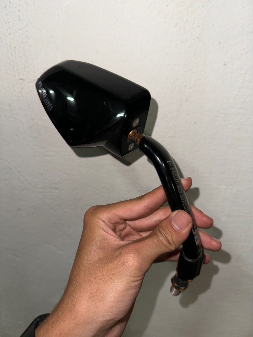 BCD F1 pro mirror with adapter, Motorcycles, Motorcycle Accessories on ...