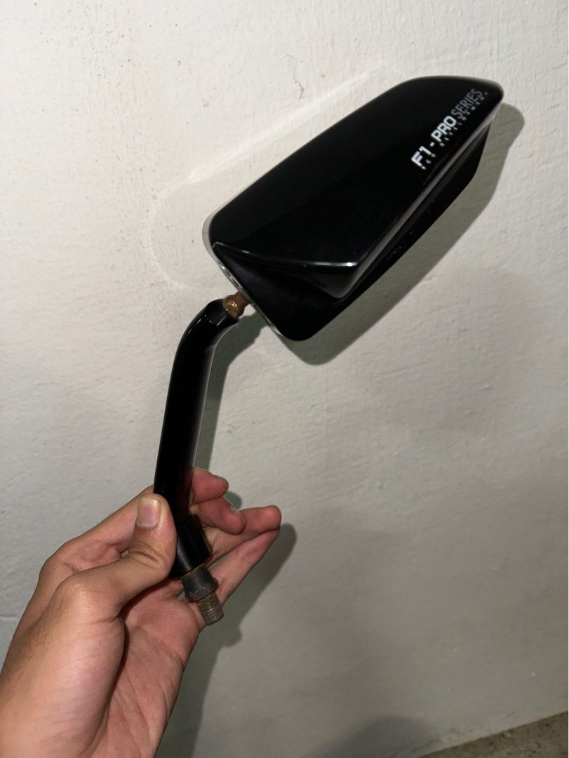 BCD F1 pro mirror with adapter, Motorcycles, Motorcycle Accessories on ...