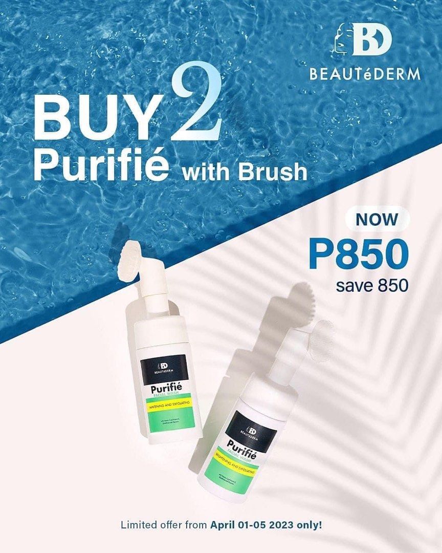 BEAUTeDERM Purifie Facial Wash, Beauty & Personal Care, Face, Face Care ...