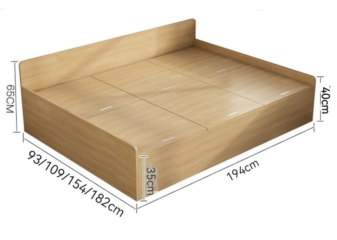 Custom tatami bed/storage bed, Furniture & Home Living, Furniture, Bed ...