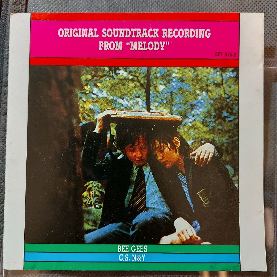 BEE GEES．兩小無猜 MELODY 電影原聲 CD (71年 作品, poLydor 舊版) First of May, MeLody ...