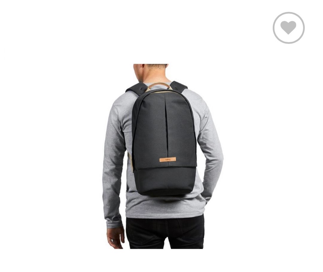 Bellroy Classic Backpack Plus - Charcoal (Recycled), Men's Fashion ...