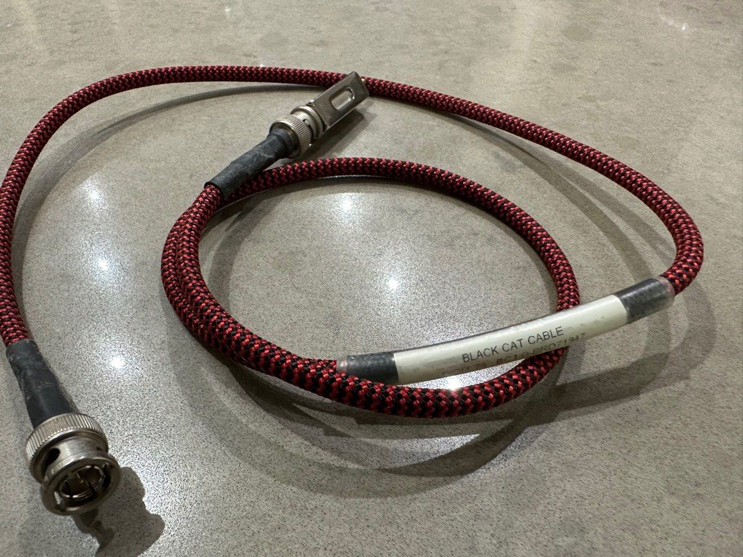 Black Cat Digit 75 SPDIF cable 1 meter, Audio, Other Audio Equipment on ...