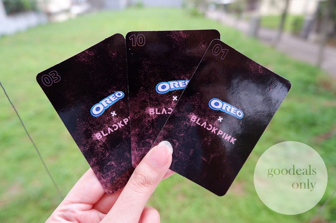BLACKPINK Oreo Card Official Limited Collection, K-Wave di Carousell