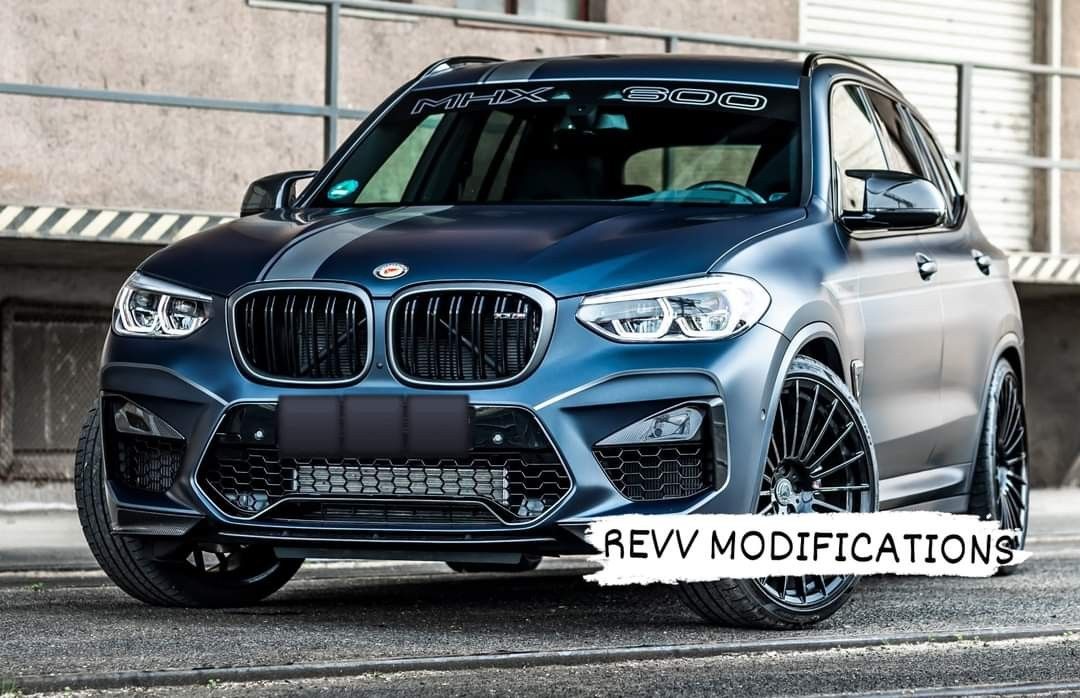BMW X3 Wrapped in Matte Dark Blue, Car Accessories, Car Workshops ...