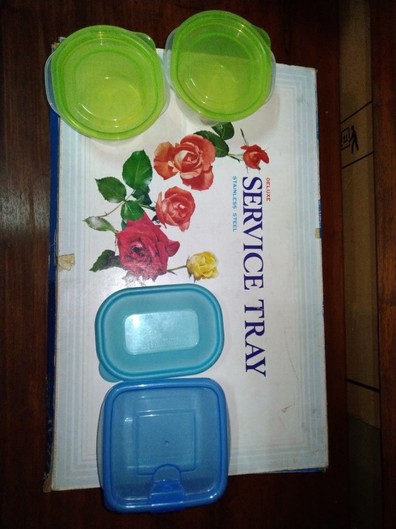 Brand New Deluxe Stainless Service Tray - Made In Japan - Plus ...