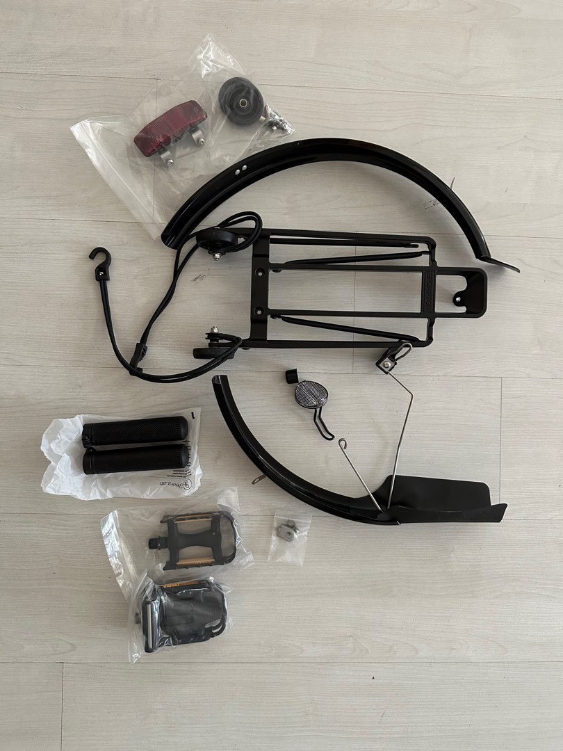 Brompton rear rack set, front mudguard and more, Sports Equipment ...