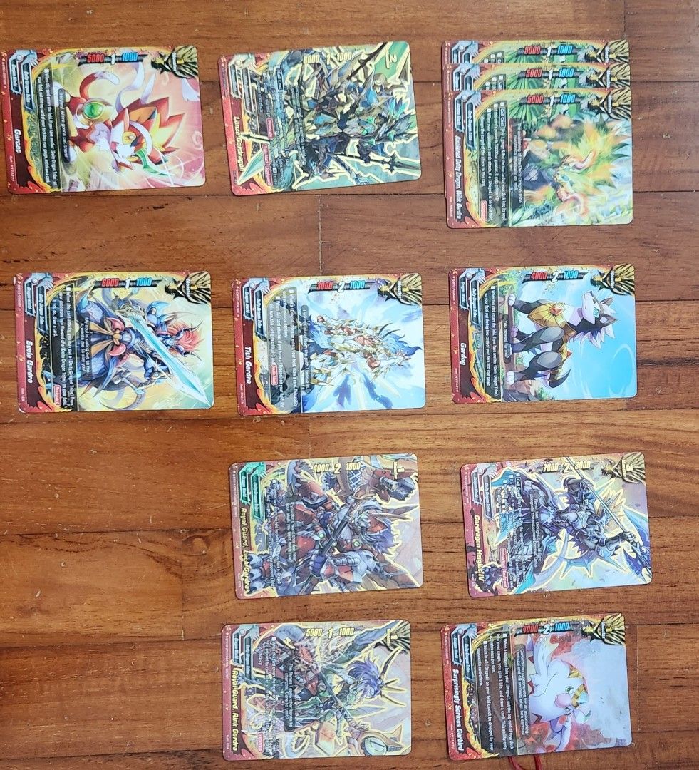 Buddyfight garga deck, Hobbies & Toys, Toys & Games on Carousell