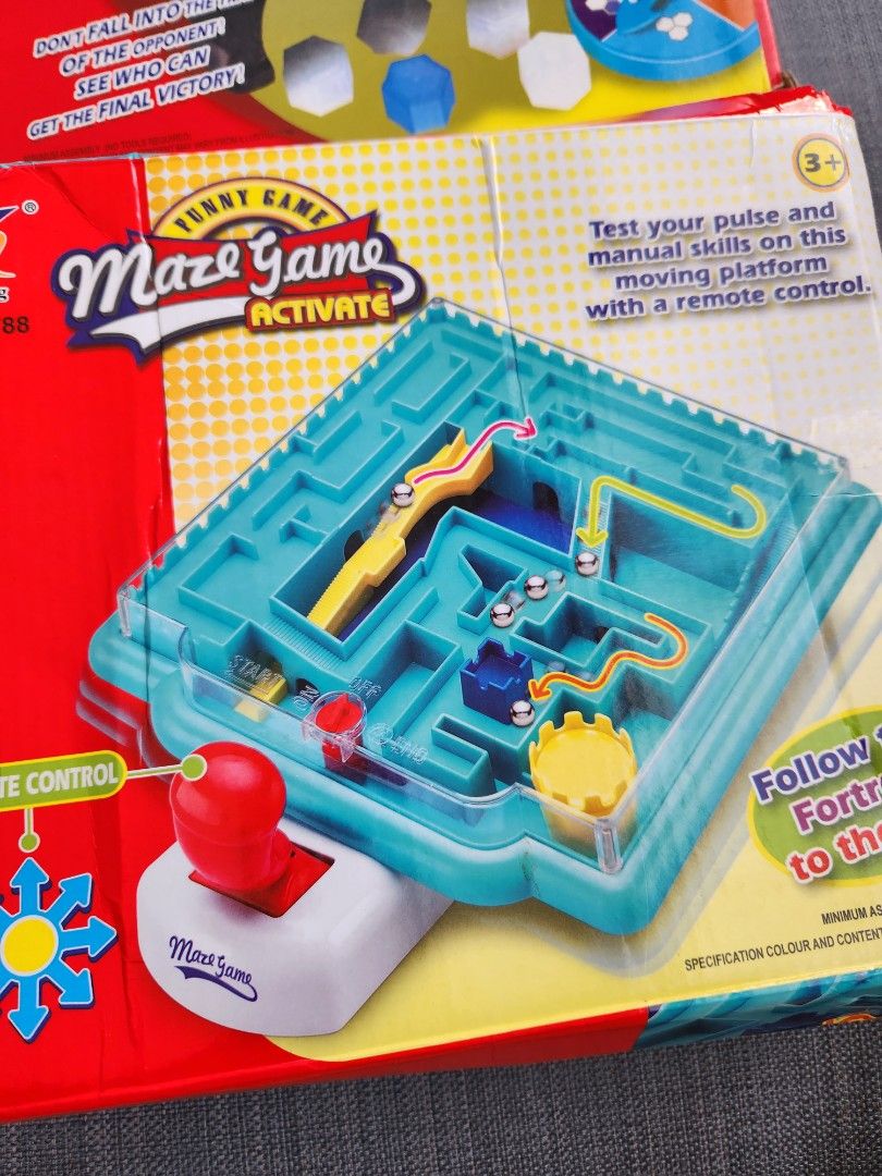 BUNDLE DEAL - MAZE GAME + PENGUIN GAME, Hobbies & Toys, Toys & Games on ...