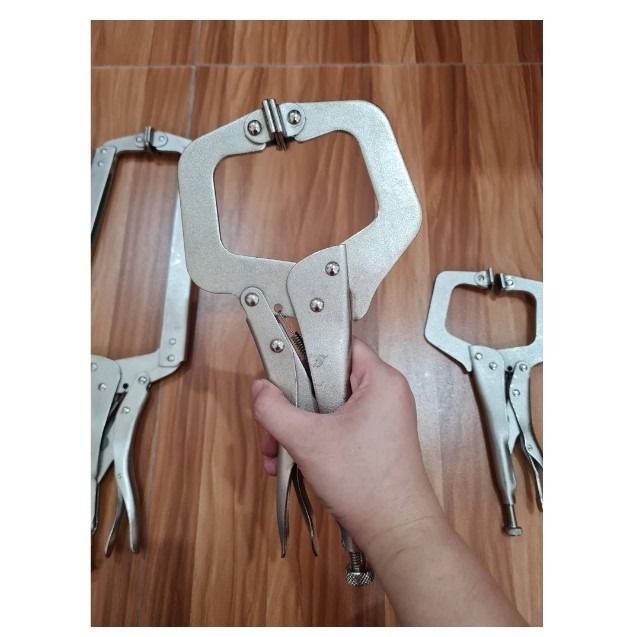 C Clamp Vise Grip Locking Pliers Vise Grip G-Clamp Wrench 9" 11" 18 ...
