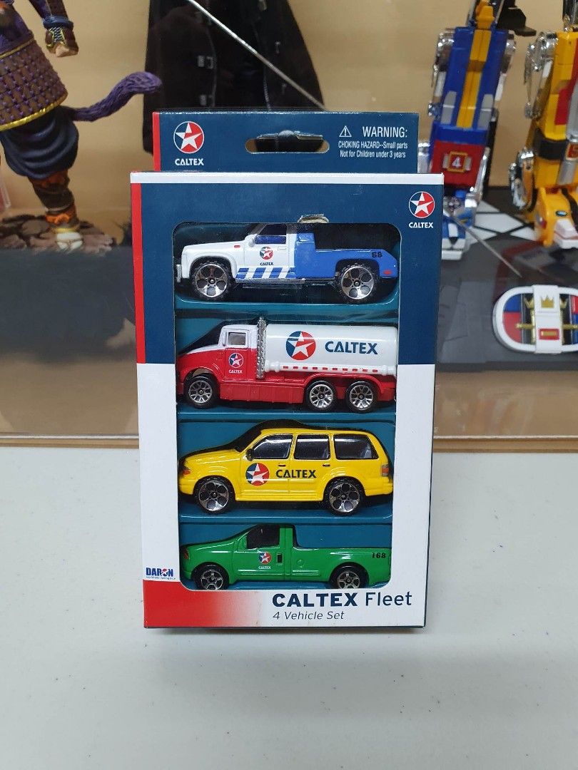Caltex fuel tanker and fleet 4 vehicle set, Hobbies & Toys, Memorabilia ...