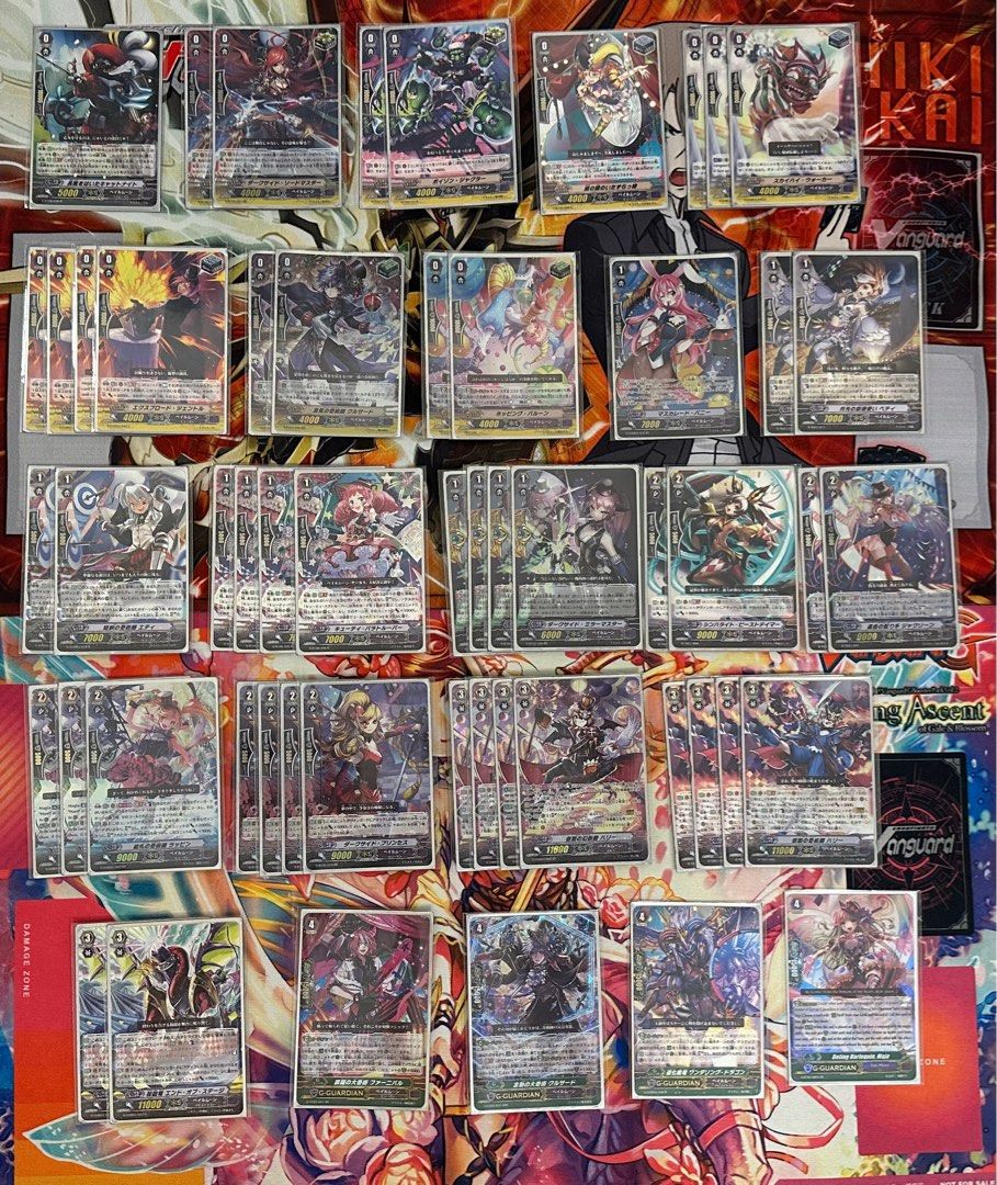 Cardfight Vanguard G era decks, Hobbies & Toys, Toys & Games on Carousell