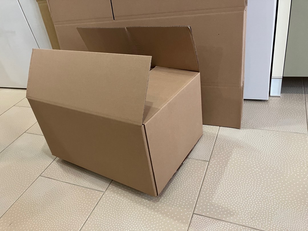 Carton boxes for moving, Furniture & Home Living, Home Improvement ...