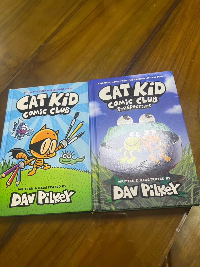 Cat Kid Comic Club and Perspectives by Dav Pilkey (Dogman catkid) story ...