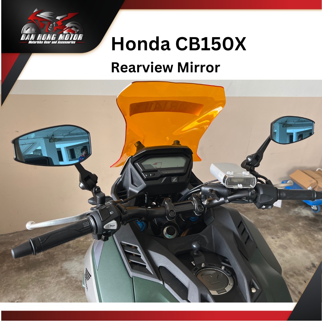 CB150X Rearview Mirror /Honda ADV Rearview Mirror CNC Aluminum Anti ...