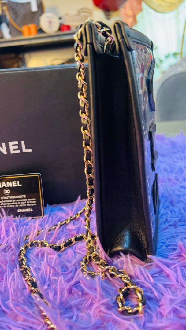 Chanel Tweed PVC, Luxury, Bags & Wallets on Carousell