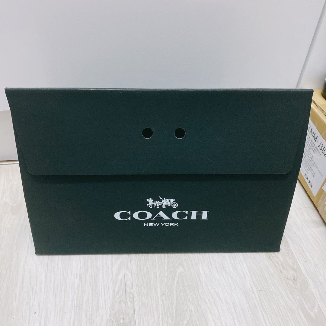 Coach 專櫃 正品 提袋 紙盒 緞帶 紙袋 包裝盒 手錶盒 禮物盒 禮品盒, 哩哩扣扣, 其他在旋轉拍賣