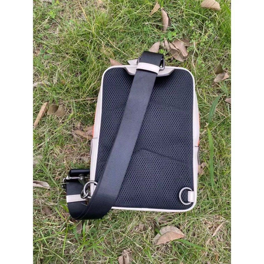 Coach Track Pack Bag in Signature Canvas with Patches, Men's Fashion ...