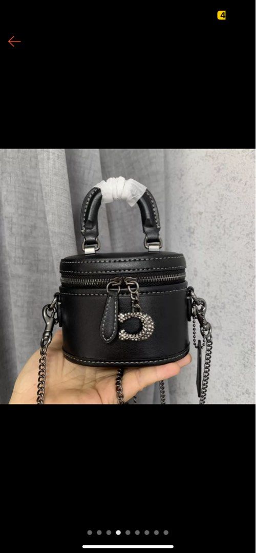 Coach Trail Mini Crossbody 12 in Signature Canvas Bag, Women's Fashion ...