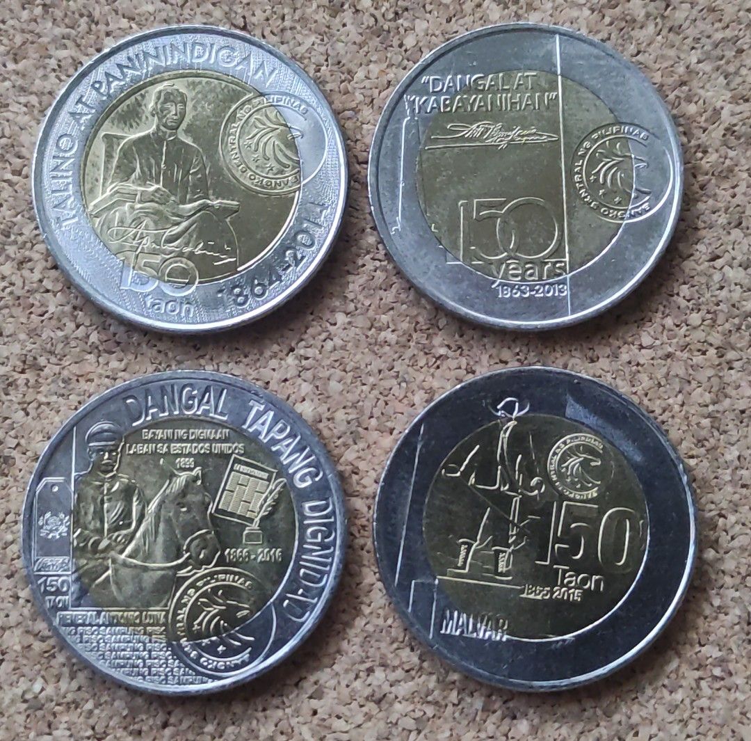 Commemorative 10 Piso Coins, Hobbies & Toys, Memorabilia & Collectibles ...