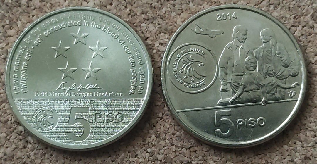 Commemorative 5 Piso Coins on Carousell