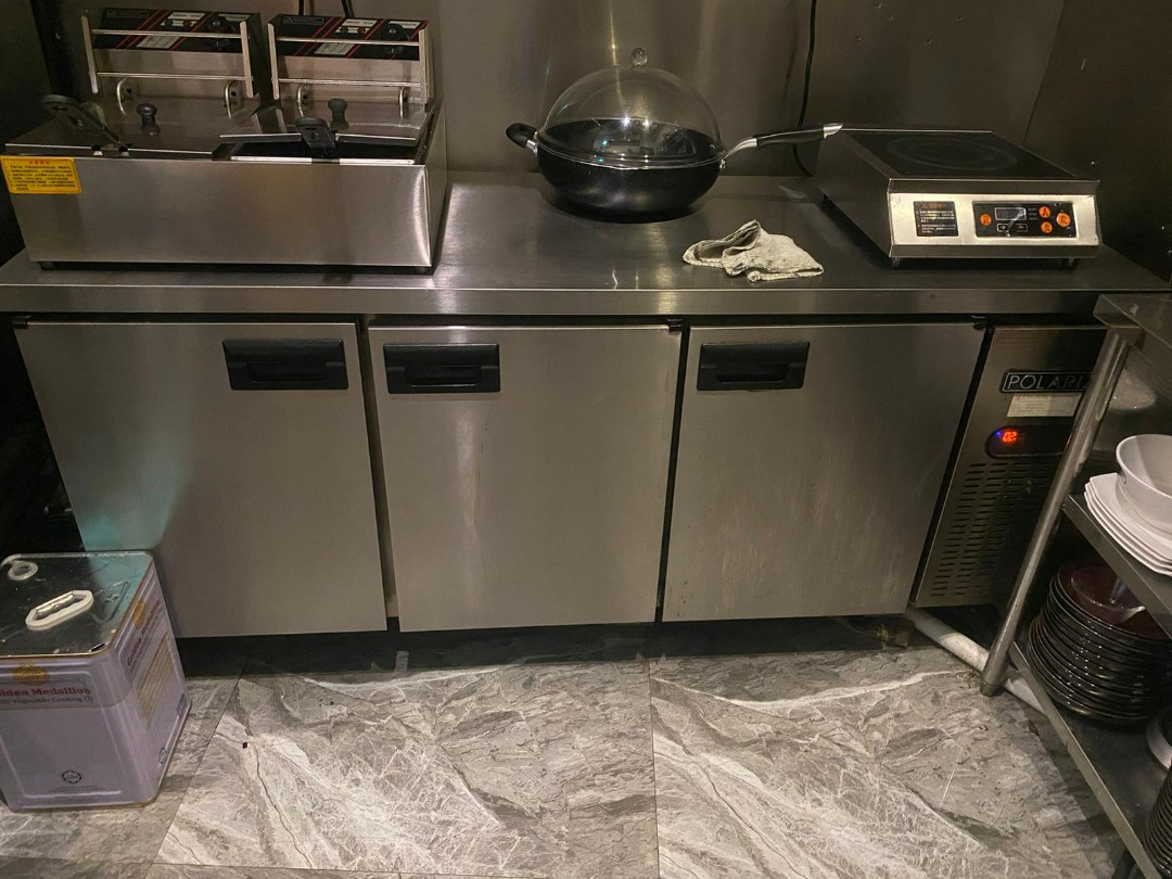 Commercial 3 Door Under Counter Fridge, TV & Home Appliances, Kitchen ...