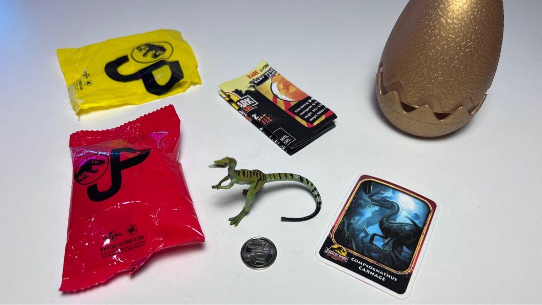 Compsognathus Mini Figure - Jurassic Park 30th Anniversary Captivz ...