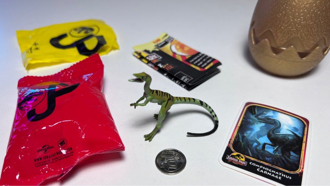 Compsognathus Mini Figure - Jurassic Park 30th Anniversary Captivz ...
