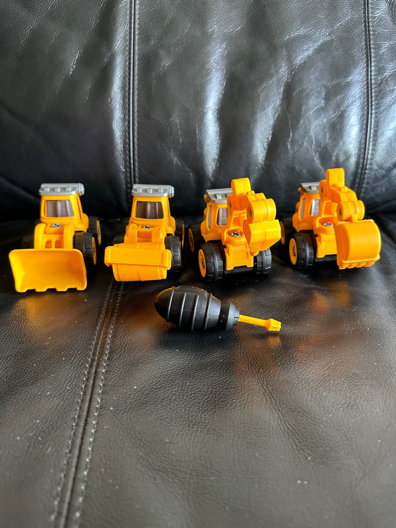 Construction Vehicles - DIY disassembly, Hobbies & Toys, Toys & Games ...