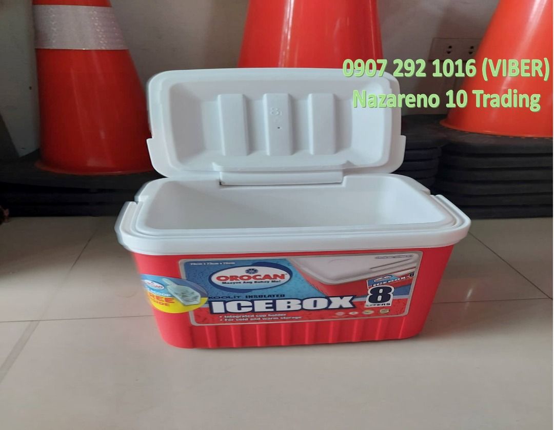 Cooler box orocan 8Liters icebox, Furniture & Home Living, Home ...
