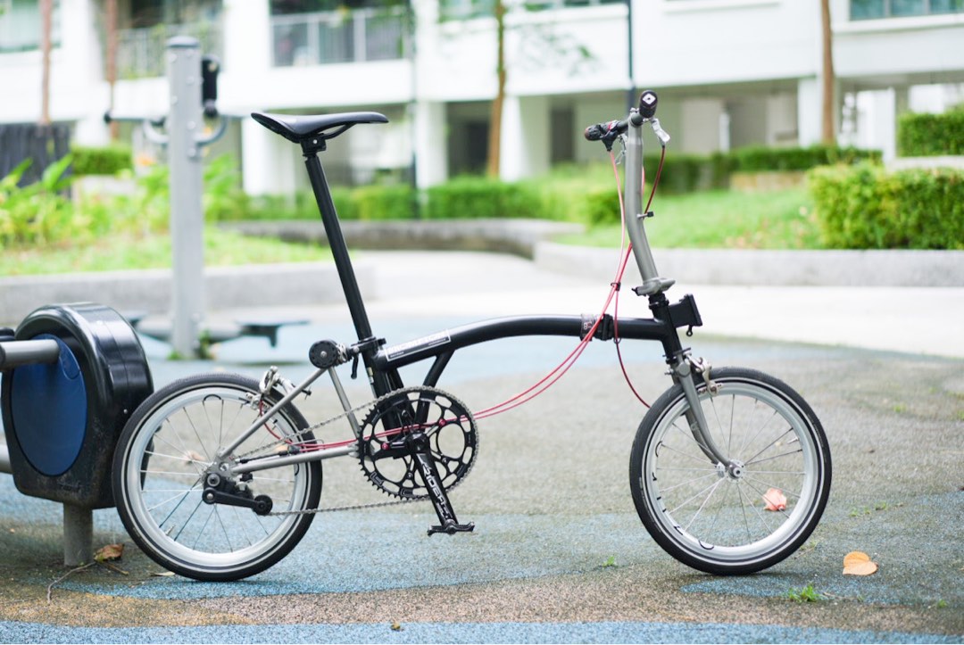 Custom Built Brompton super light (8.6kg) with all the upgrade parts ...