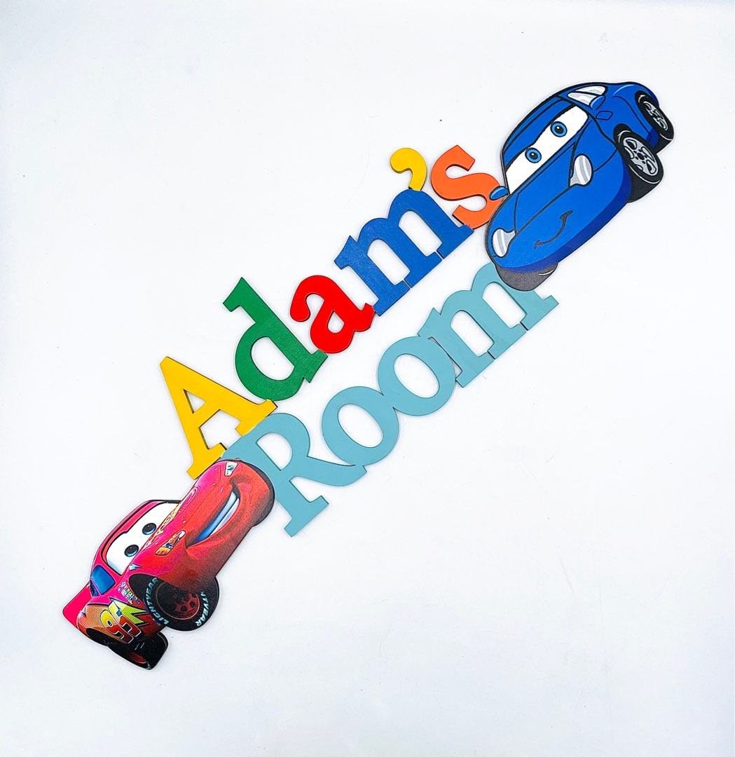 Customised Room Sign, Furniture & Home Living, Home Decor, Wall Decor ...