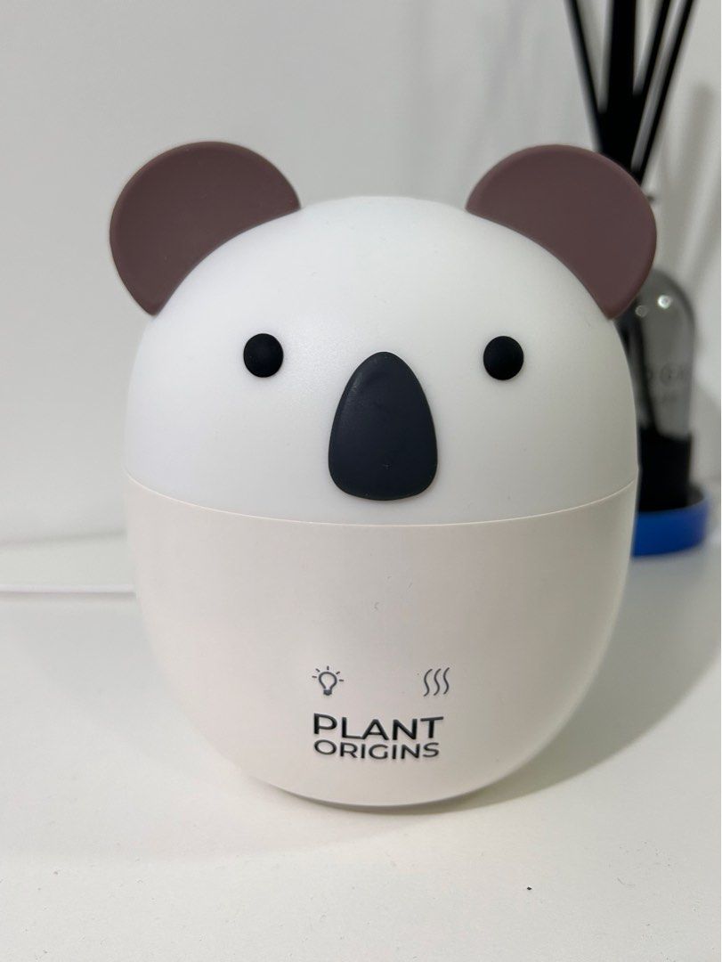 Cute Koala Diffuser (2 adjustable brightness), Furniture & Home Living ...