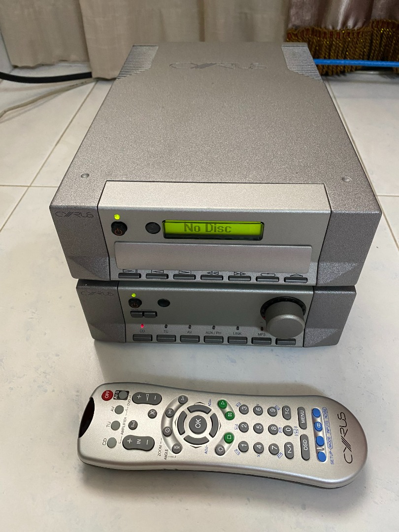 Cyrus 8VS Integrated Amplifier, Audio, Soundbars, Speakers & Amplifiers ...