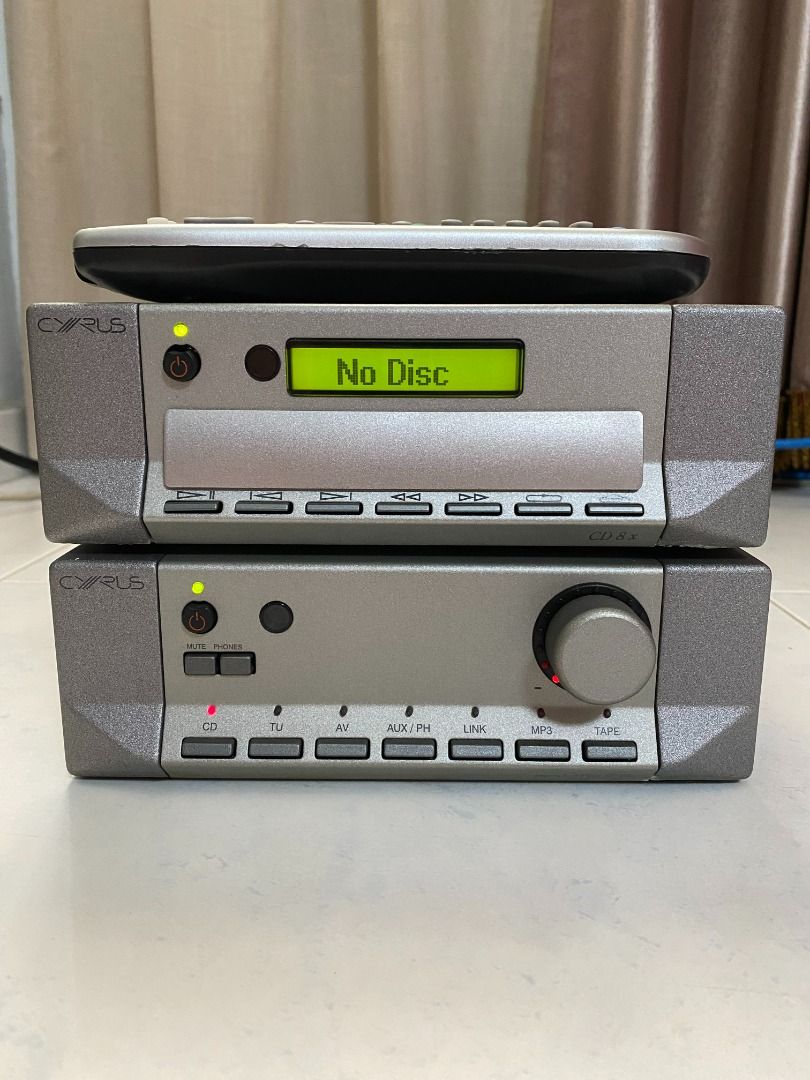 Cyrus 8VS Integrated Amplifier, Audio, Soundbars, Speakers & Amplifiers ...