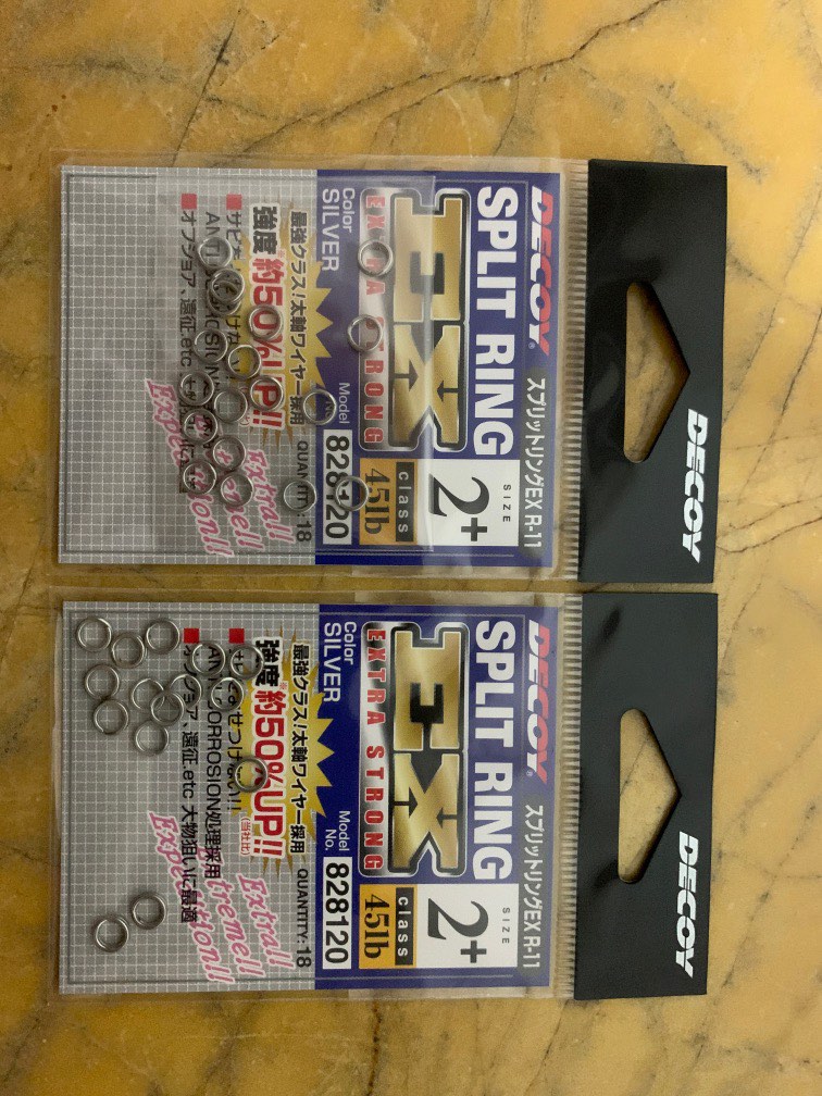 Decoy split ring, Sports Equipment, Fishing on Carousell